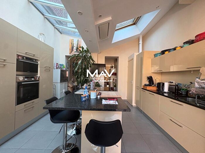 Marcq-en-Barul, Centre-ville, Bourg : Maison 4 pièces à vendre