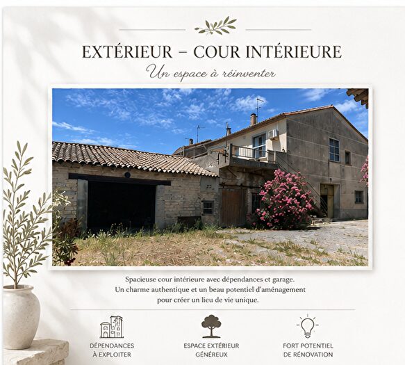 Maison 4 pièces à Saussan, à vendre