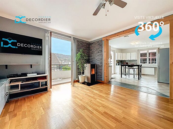 Appartement à vendre - Thonon-les-Bains, Est - 4 pièces - 3 chambres