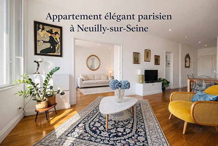 Appartement à vendre - Neuilly-sur-Seine, Saint-James, Madrid - 3 pièces - 2 chambres