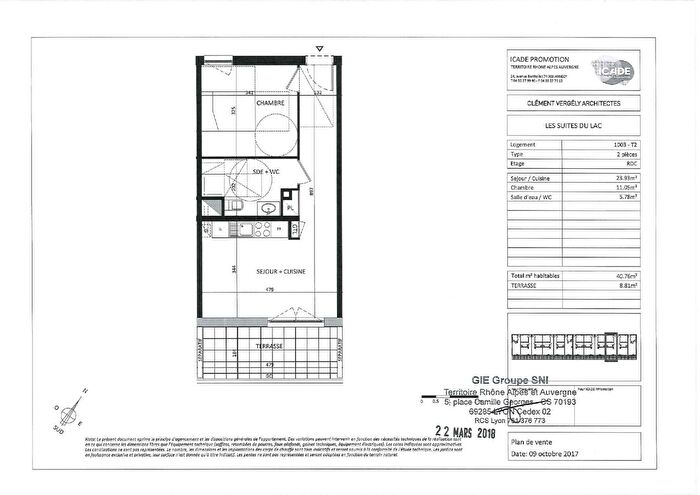 Thonon-les-Bains, Ouest : Appartement 2 pièces à louer