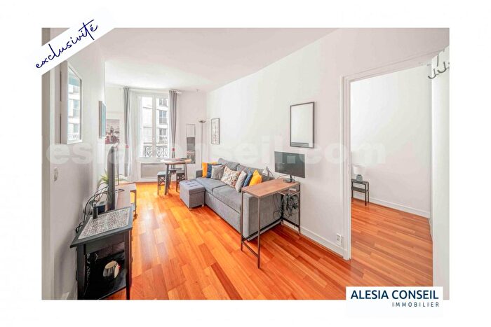 Appartement à vendre - Paris e , Jean Moulin, Porte dOrléans - 2 pièces - 1 chambre