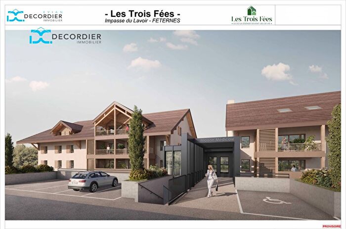 Appartement à vendre - Féternes - 3 pièces - 2 chambres