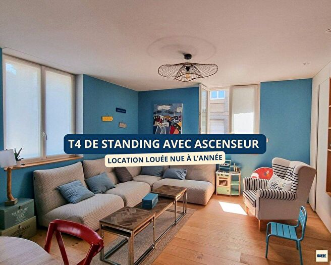 Intra Muros, Saint-Malo : Appartement 4 pièces à louer