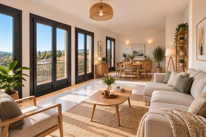 Appartement 4 pièces à louer - Jonquières-Les Foulettes, Martigues