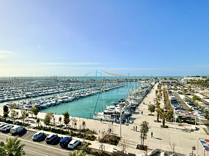 Appartement à vendre - La Grande-Motte, Centre-ville, Port - 3 pièces - 2 chambres