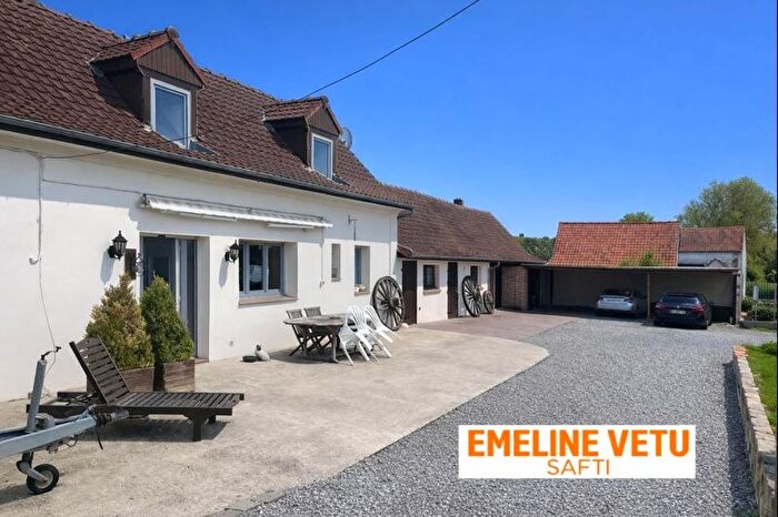 Maison à vendre - Allouagne - 6 pièces - 4 chambres