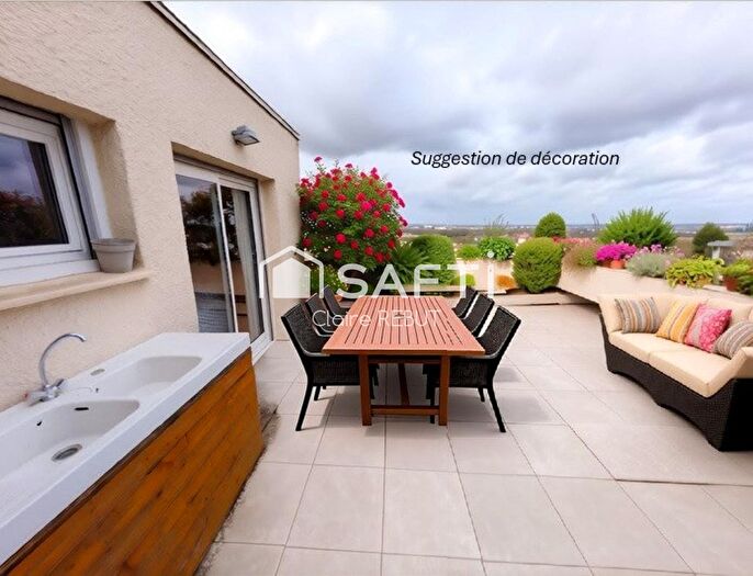 Appartement à vendre - Vaujours - 5 pièces - 4 chambres