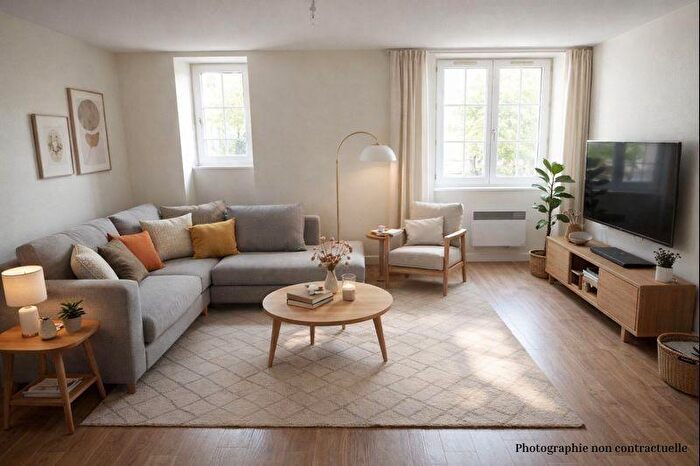 Appartement à vendre - Angers, Doutre, Saint-Jacques - 3 pièces - 2 chambres