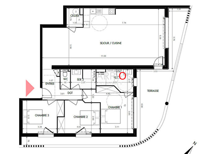 Appartement 4 pièces à vendre à Saint-Cyprien