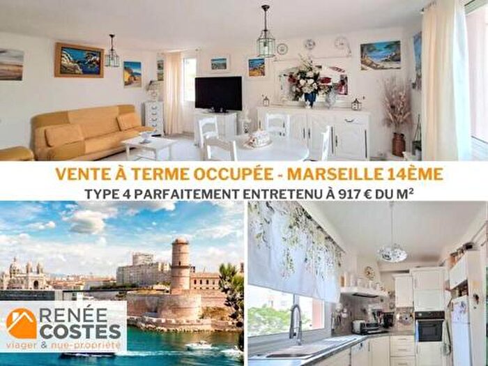 Marseille 14ème, Le Canet : Appartement 4 pièces à vendre