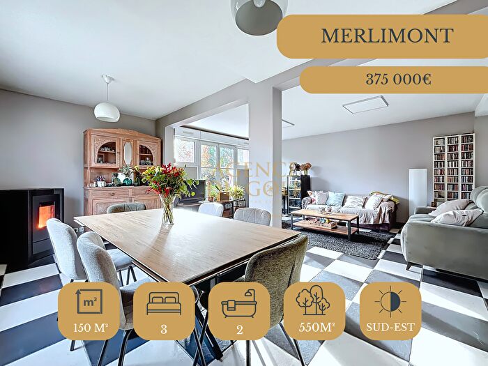 Maison à vendre - Merlimont - 4 pièces - 3 chambres