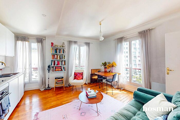 Paris 19ème, Flandre, Aubervilliers : Appartement 2 pièces à vendre