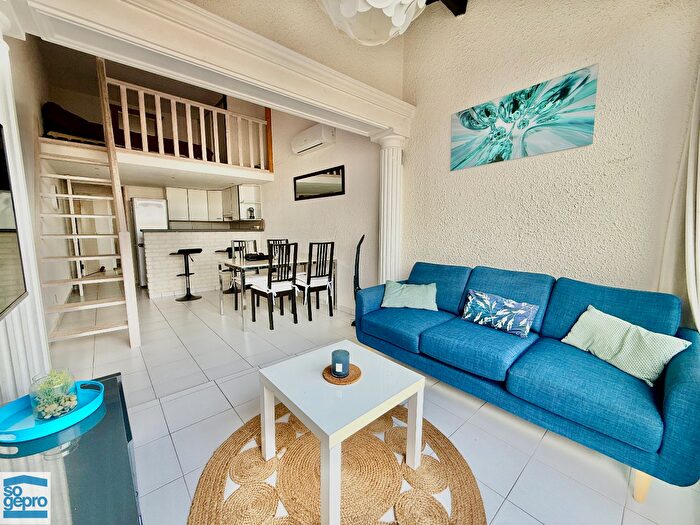 Appartement à vendre - Agde, Le Cap dAgde - 3 pièces - 2 chambres