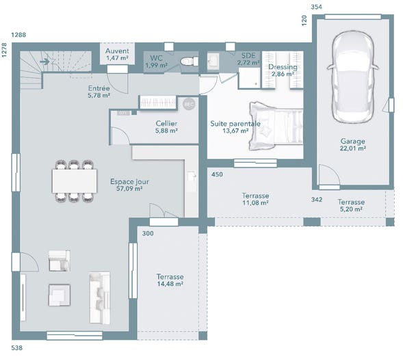 Maisons à vendre et appartements à louer - 3