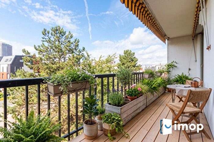 Appartement 3 pièces à Pantin, Quatre Chemins Nord, à vendre