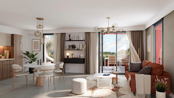 Appartement à vendre - La Roquette-sur-Siagne - 2 pièces - 1 chambre