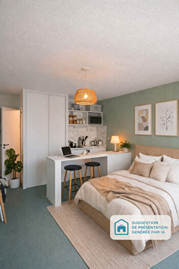 Appartement à vendre - Nantes, Longchamp, Rond-Point de Rennes, Perverie, Américains - 1 pièce