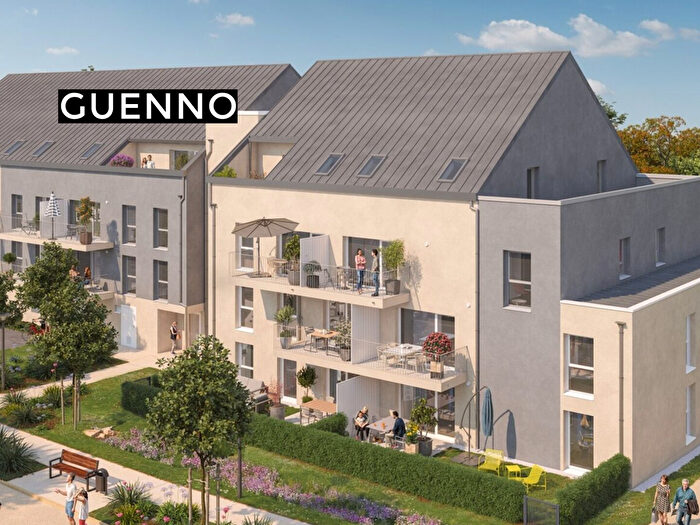 Appartement à vendre - Vezin-le-Coquet - 3 pièces - 2 chambres