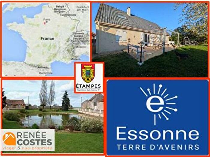 Étampes, Saint-Martin, Saint-Gilles : Maison 4 pièces à vendre
