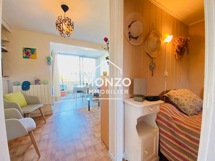 Appartement à vendre - Gruissan - 2 pièces - 1 chambre