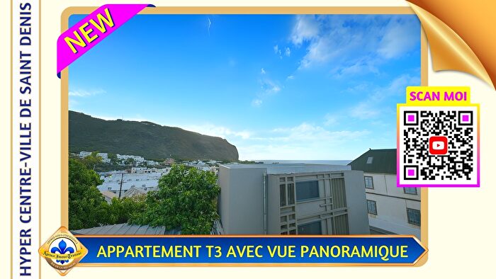 Appartement à vendre - Saint-Denis, Centre-ville - 3 pièces - 2 chambres