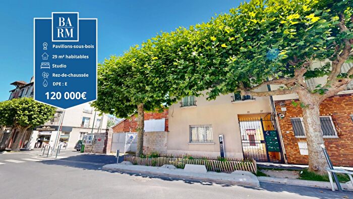 Les Pavillons-sous-Bois, Chanzy - Appartement 1 pièce à vendre