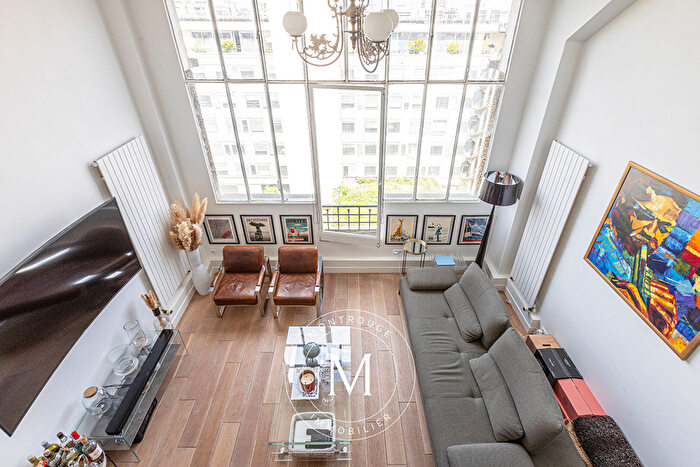 Appartement à vendre - Montrouge, Le vieux Montrouge - 4 pièces - 3 chambres