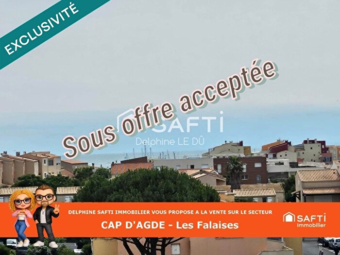 Appartement à vendre - Agde, Le Cap dAgde - 3 pièces - 2 chambres