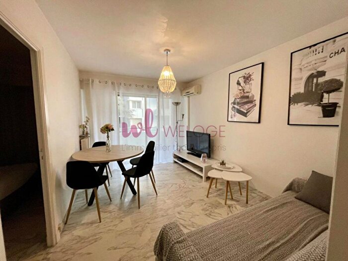 Cannes, Pointe Croisette : Appartement 2 pièces à louer