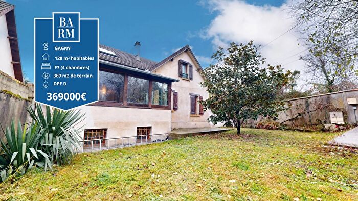 Maison à vendre - Gagny, Parc Carette - 7 pièces - 4 chambres