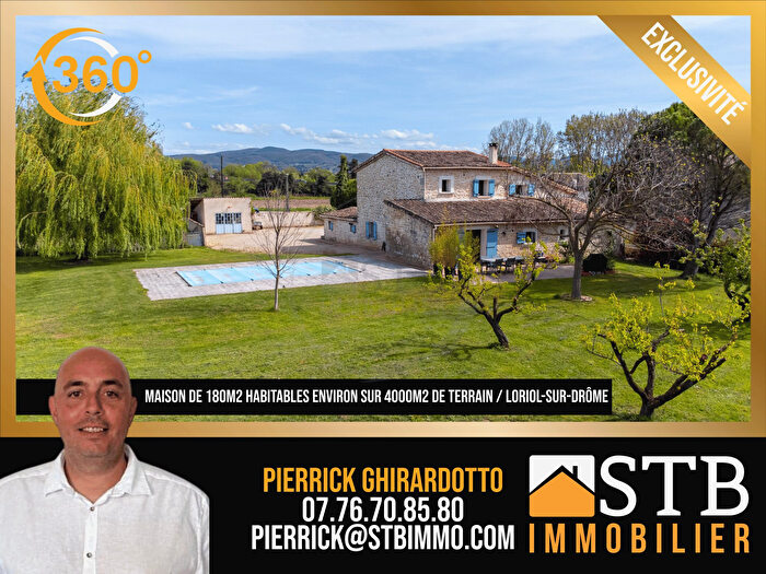 Maison à vendre - Loriol-sur-Drôme - 5 pièces - 4 chambres