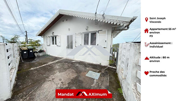 Appartement à vendre - Saint-Joseph, Vincendo, Bras Panon, Le Plateau - 3 pièces - 2 chambres