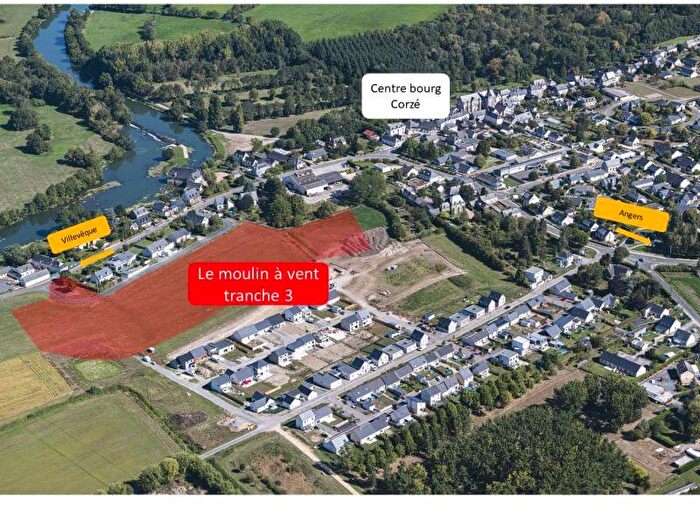 Maison à vendre - Corzé - 3 pièces - 2 chambres