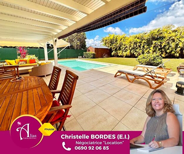 Maison à louer - Baie-Mahault - 4 pièces - 3 chambres