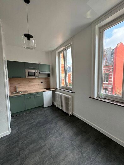 Appartement à louer - Edouard Vaillant-Vauban-Barbieux, Roubaix - 1 pièce