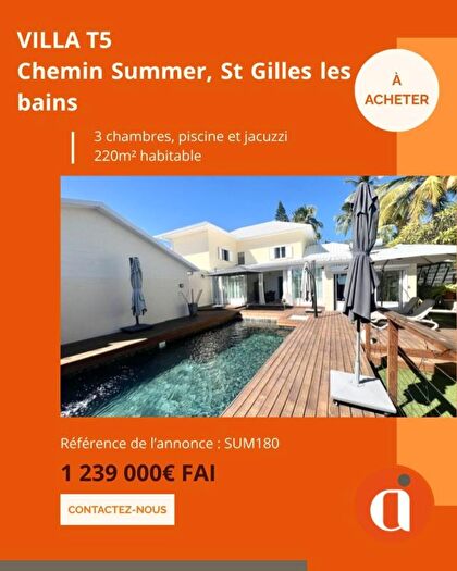 Maison 5 pièces à Saint-Paul, à vendre