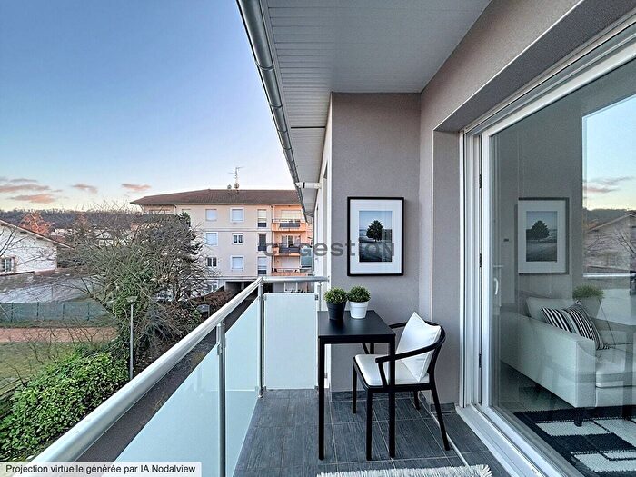 Appartement à louer - Les Perouses-Triangle dActivité, Ambérieu-en-Bugey - 3 pièces - 2 chambres