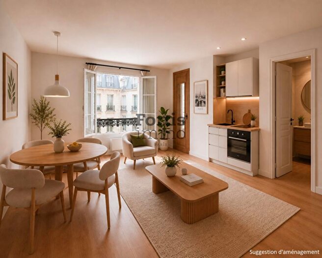 Paris 3ème, Sainte-Avoye - Appartement 1 pièce à vendre