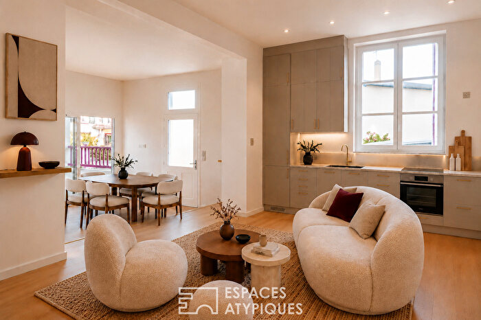 Appartement 4 pièces à Biarritz, Larrepunte, République, à vendre