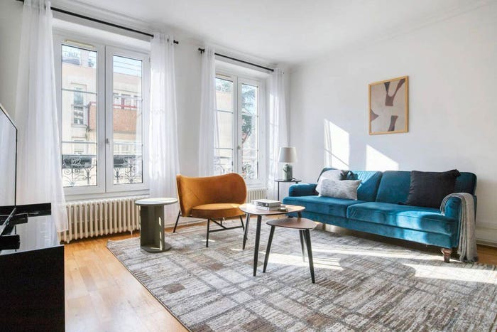 Appartement 3 pièces à louer à Buttes Chaumont, Paris 19ème arrondissement