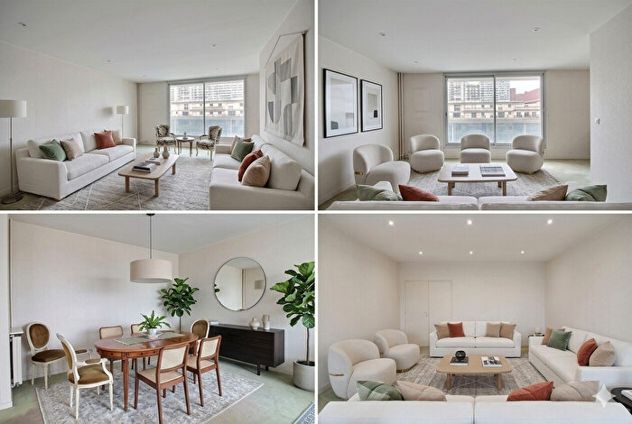 Appartement à vendre - Puteaux, Front de Seine Bellini - 3 pièces - 2 chambres