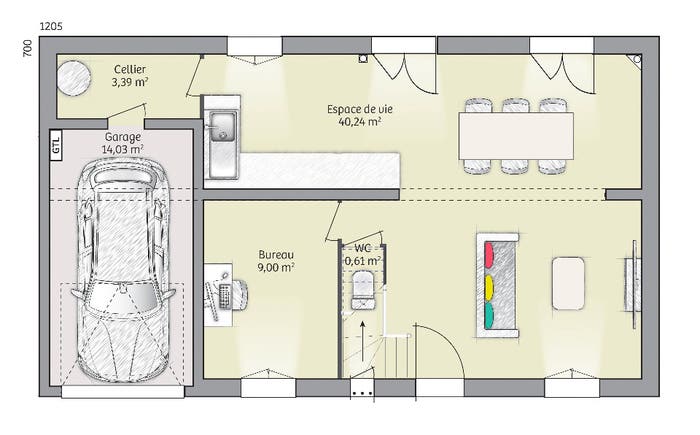 Maisons à vendre et appartements à louer - 3