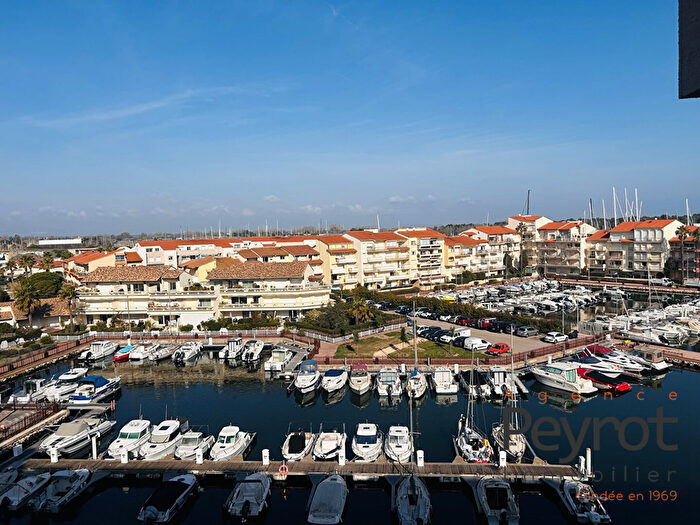 Appartement à vendre - Canet-en-Roussillon, Le Port nautique, Europa - 2 pièces - 1 chambre