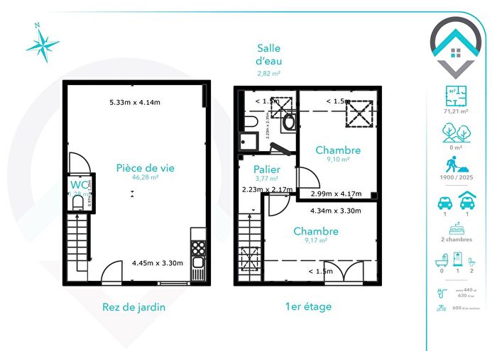 Maisons à vendre et appartements à louer - 2
