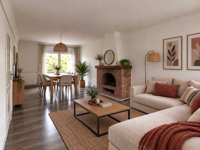 Prés-Flers Bourg-Château, Villeneuve-d'Ascq : Maison 4 pièces à louer