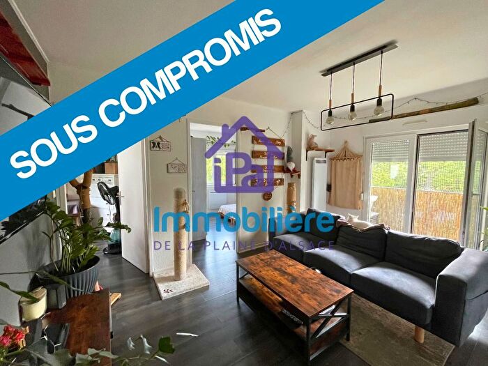 Appartement à vendre - Richwiller - 3 pièces - 2 chambres