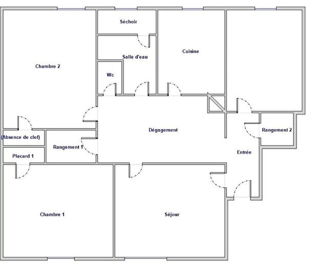 Appartement à vendre - Lyon e , Monchat - 4 pièces - 3 chambres