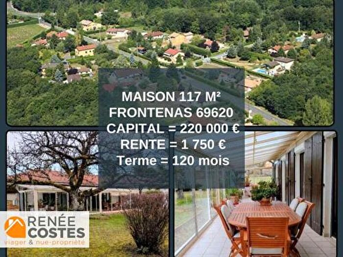 Maison à vendre - Frontenas - 4 pièces - 3 chambres