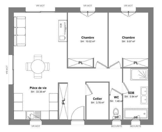 Maisons à vendre et appartements à louer - 3